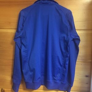Nike | Jackets & Coats | Nike Mens Blue Small Workout Run Track Jacket ...